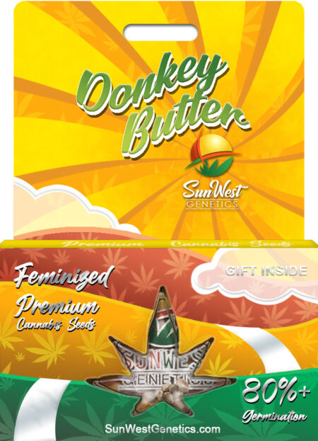 Donkey Butter Strain Feminized Marijuana Seeds | SunWest Genetics